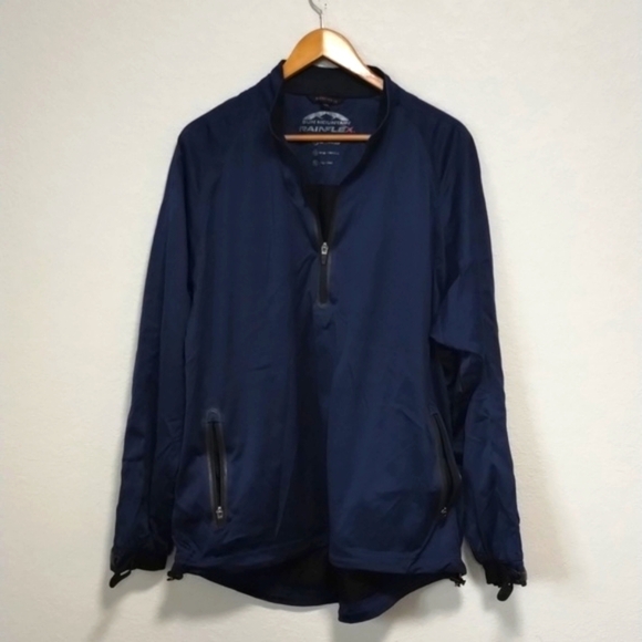Jackets & Coats | Sun Mountain Rain Flex Waterproof Quarter Zip ...